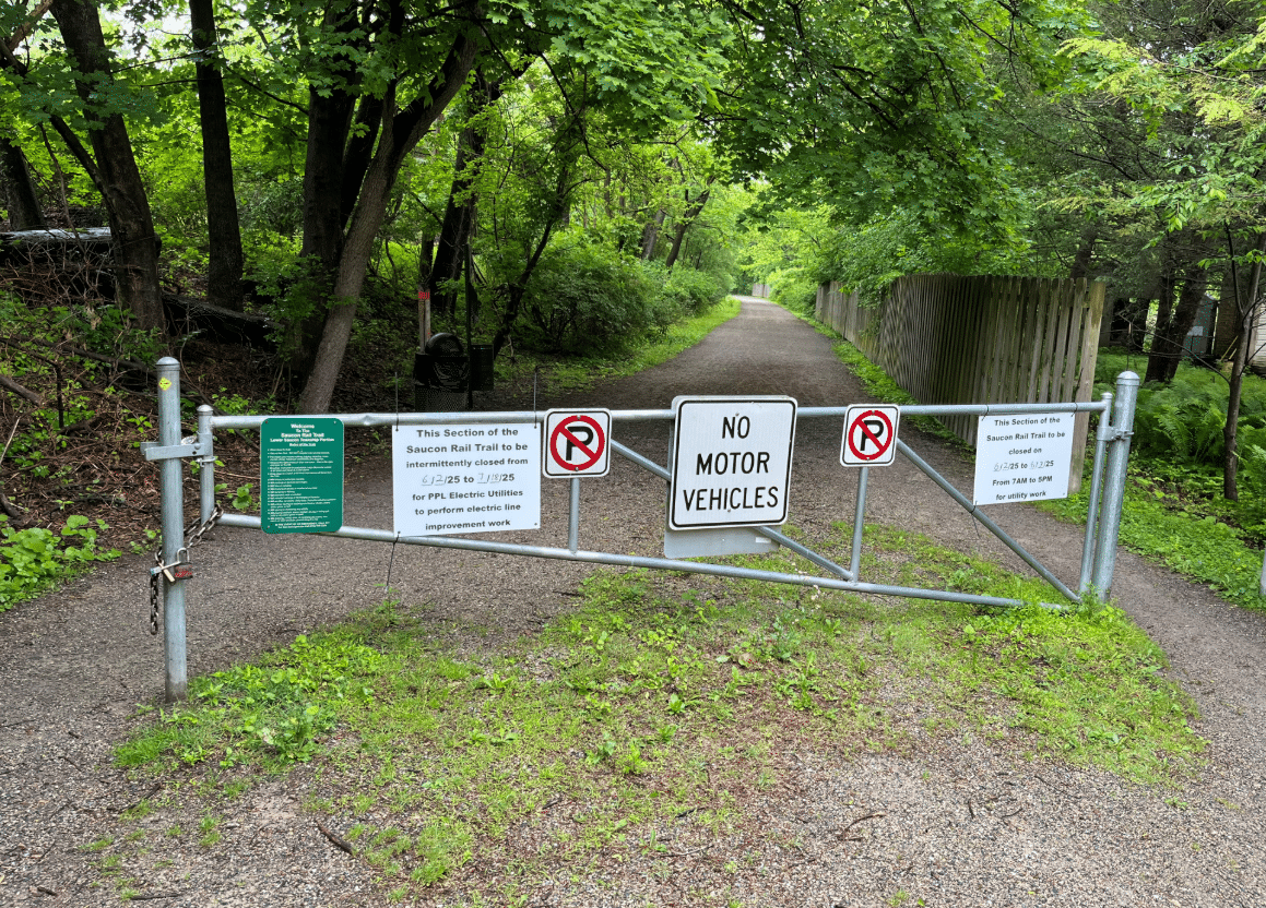 Part of Rail Trail in Lower Saucon to Be Closed for Utility Work – Saucon Source
